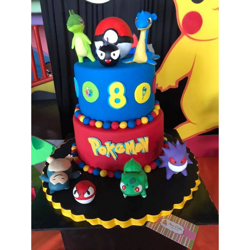 Pastel Infantil 0705 Pokemon