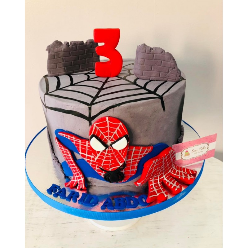 Pastel Infantil 1409 Spider Man
